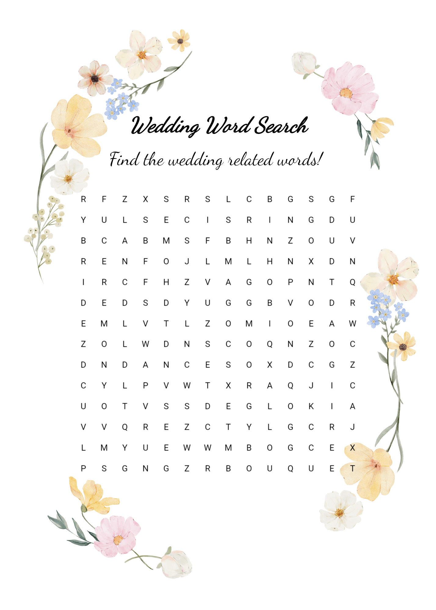 Word Search Generator - Print The Fun - Print The Fun